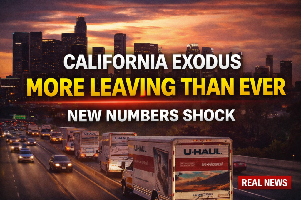 California Exodus: New Numbers Reveal a Mass Departure—and a State at a ...
