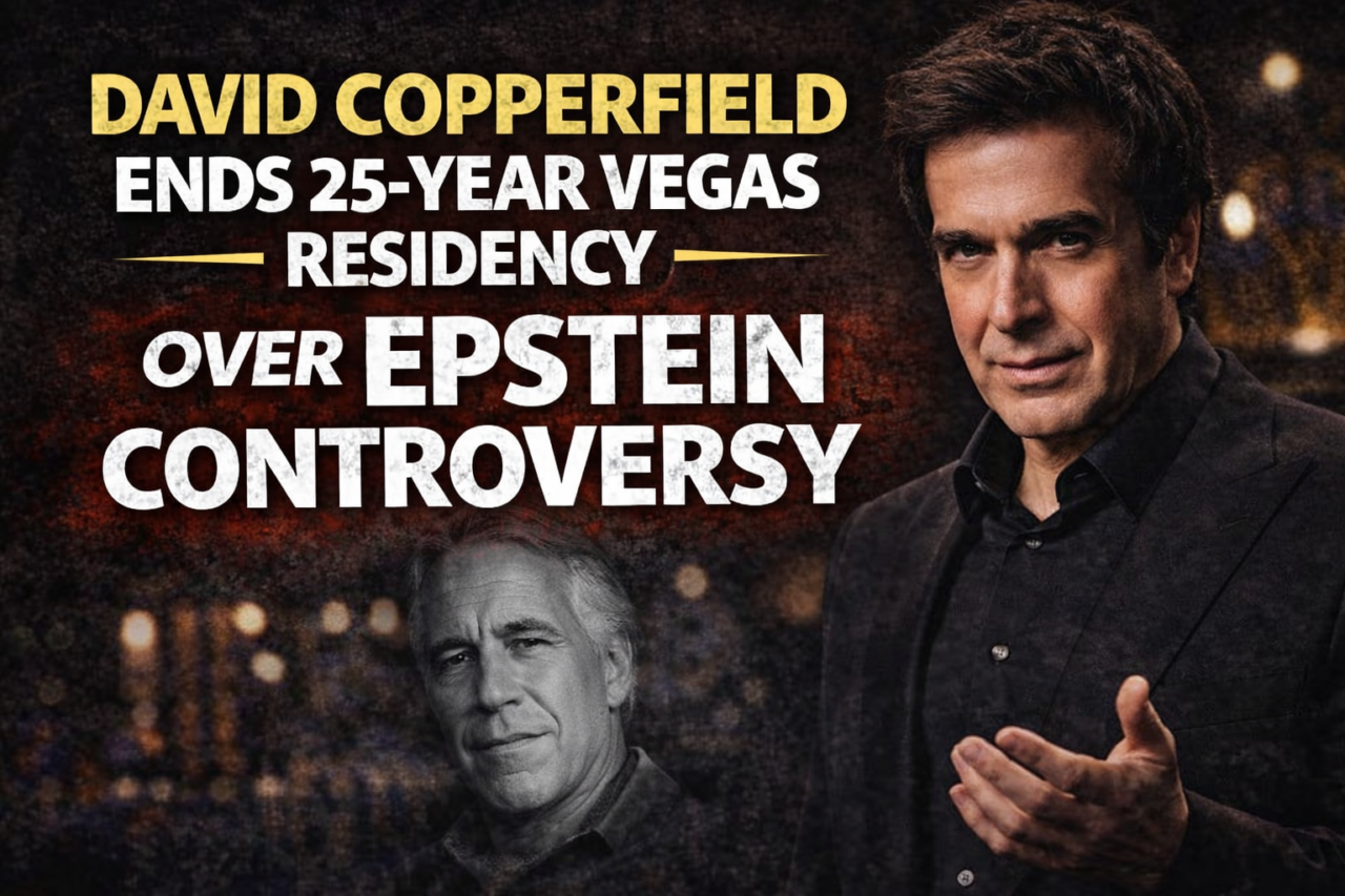 David Copperfield’s Vegas Run Ends Amid Epstein File Controversy ...