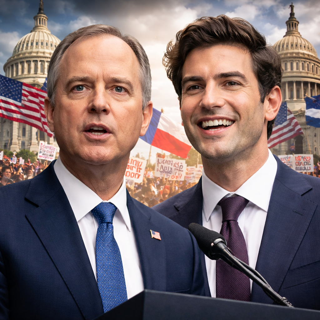 “Extremists Stick Together”: Adam Schiff Praises “Deeply Progressive ...