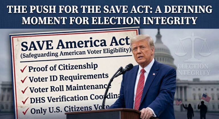 Trump Urges Republicans to Pass SAVE Act – [your]NEWS