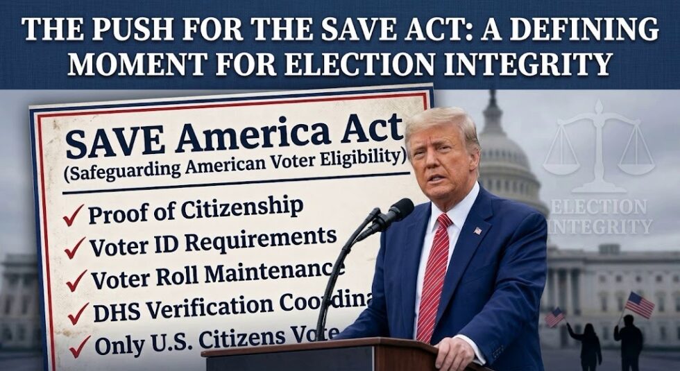 Trump Urges Republicans to Pass SAVE Act – [your]NEWS