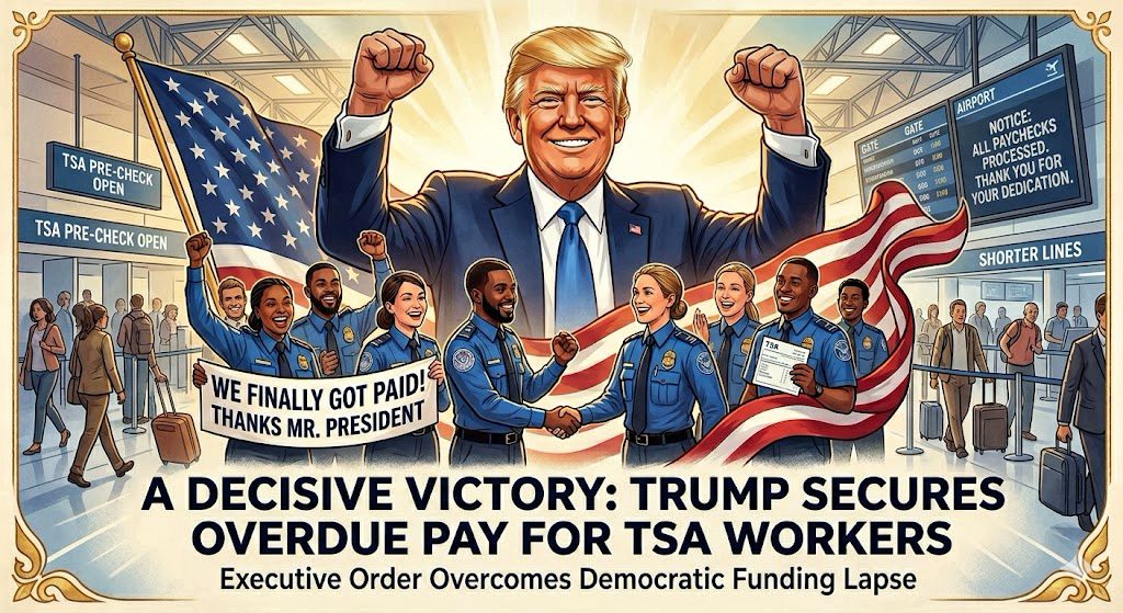 TSA Pay Resolution Amidst Democrat Shutdown – [your]NEWS