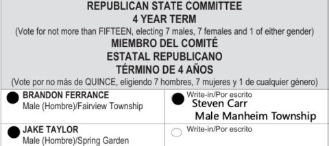 Here’s Why I Am Running For State Committee – [your]NEWS