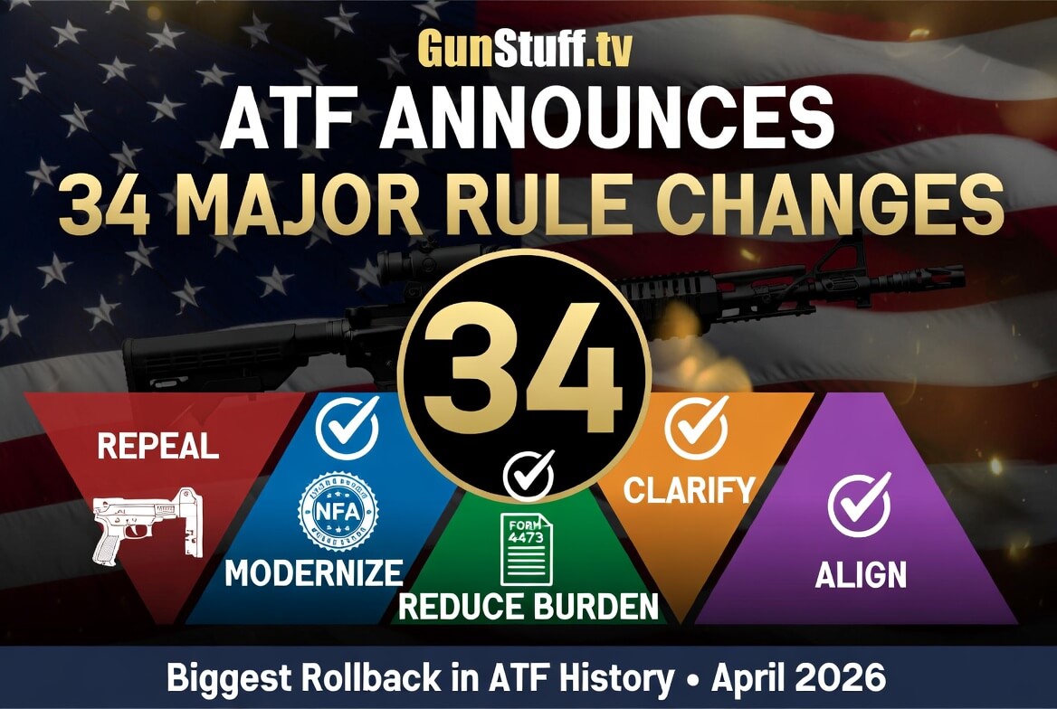 DOJ and ATF Release Landmark 34-Rule Package Bolstering 2A Rights ...