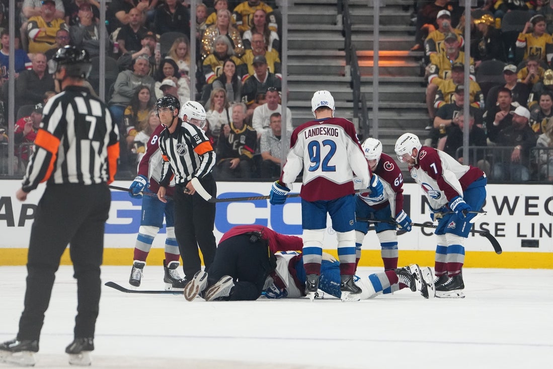 Avs’ Nathan MacKinnon (leg) to play in Game 4 – [your]NEWS