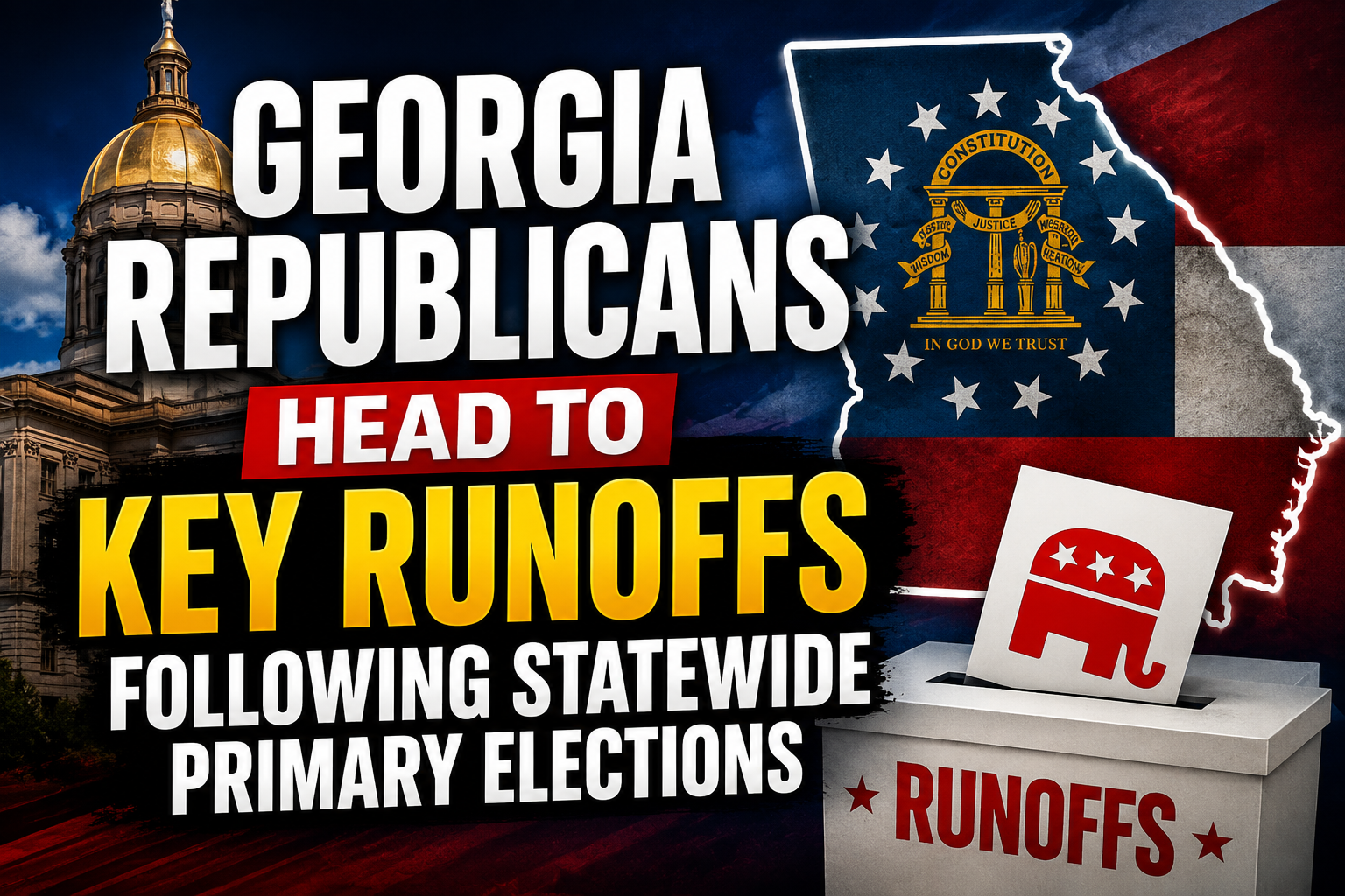 Georgia Republicans Head to Key Runoffs Following Statewide Primary ...