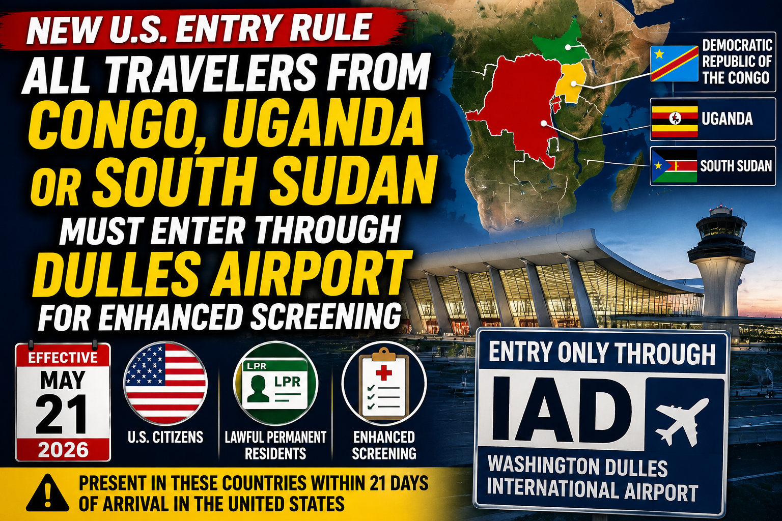Enhanced Screening Measures Now Require Certain U.S.-Bound Travelers to ...