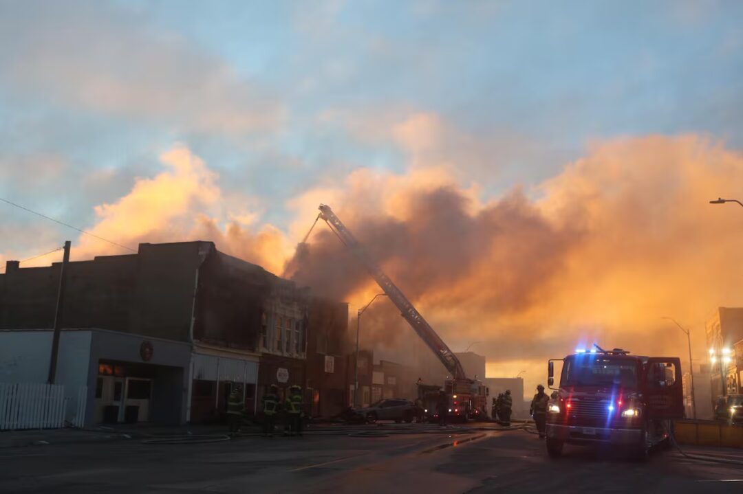Creighton Fire Investigation Continues Following Structure Collapse ...