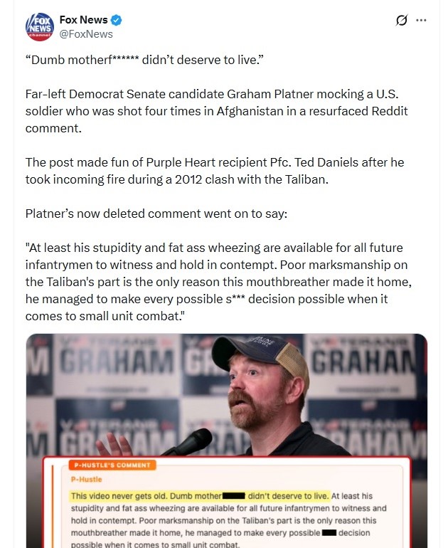 Maine Democrat Graham Platner’s ‘P-Hustle’ Reddit Posts Could Be ...