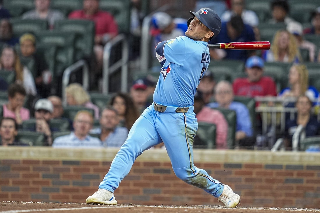 Jays’ Daulton Varsho considered day-to-day after wrist injury – [your]NEWS