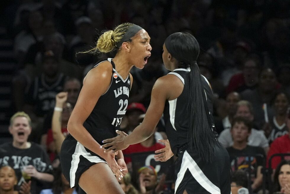A’ja Wilson fastest to 6,000 points as Aces take down Storm – [your]NEWS