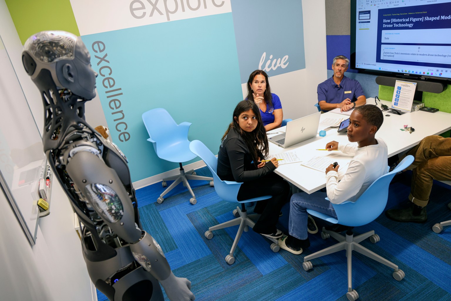 A Charter School Spent $500,000 on AI-Powered Humanoid Robots. Was It ...