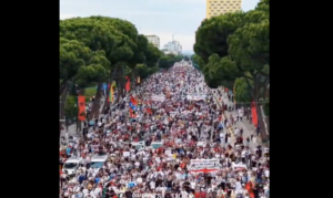 Thousands Protest Jared Kushner-Linked Sazan Island Resort In Albania ...