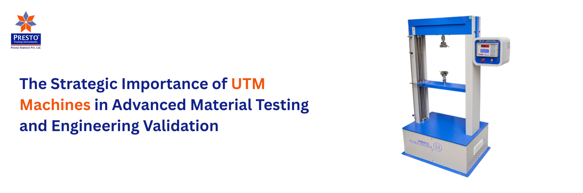 The Strategic Importance of UTM Machines in Advanced Material Testing ...