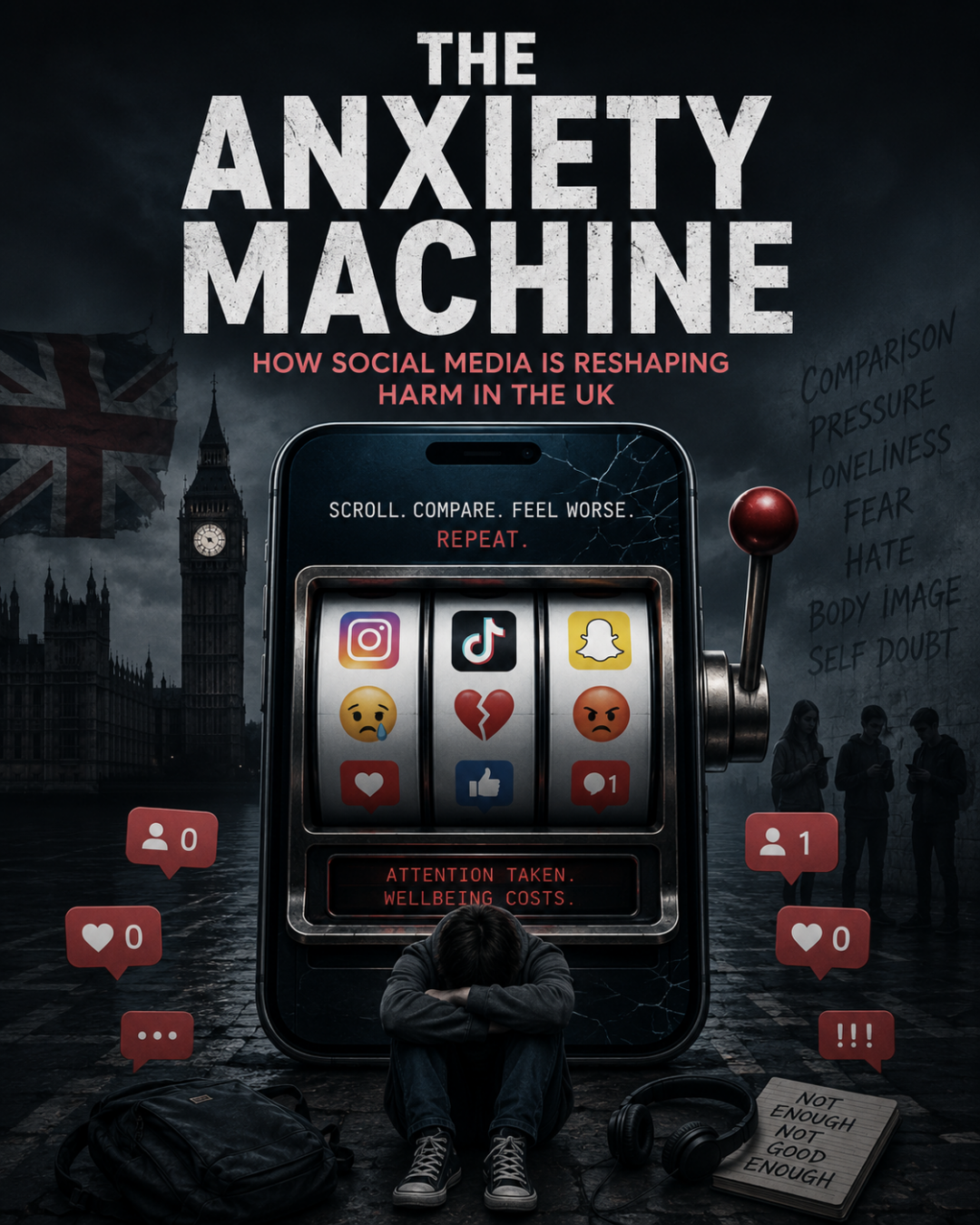 The Anxiety Machine: How Social Media Is Reshaping Harm in the UK ...