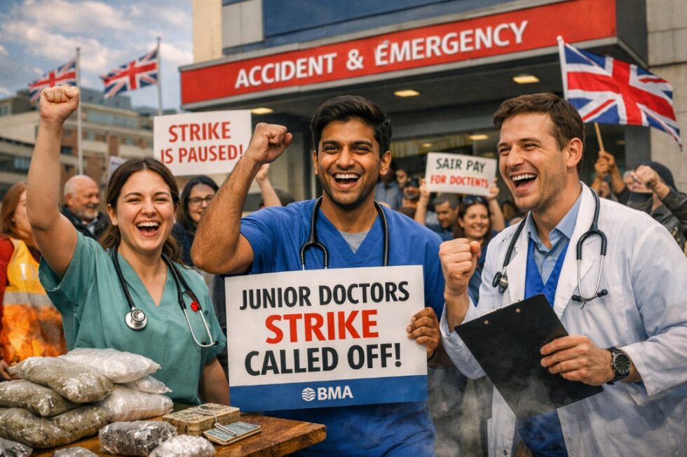 RESIDENT DOCTORS’ STRIKE CALLED OFF AFTER NEW GOVERNMENT OFFER – [your]NEWS